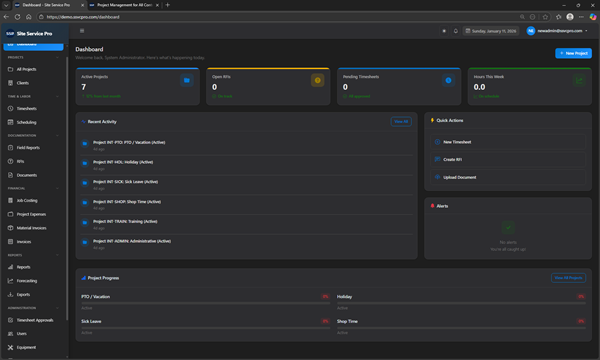 Project Management for All Contractors - Site Service Pro